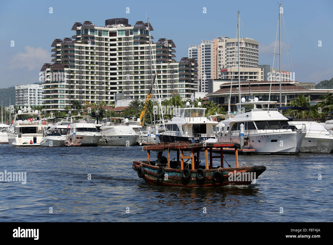 Port Sansha City Hainan Province China Stock Photo - Alamy