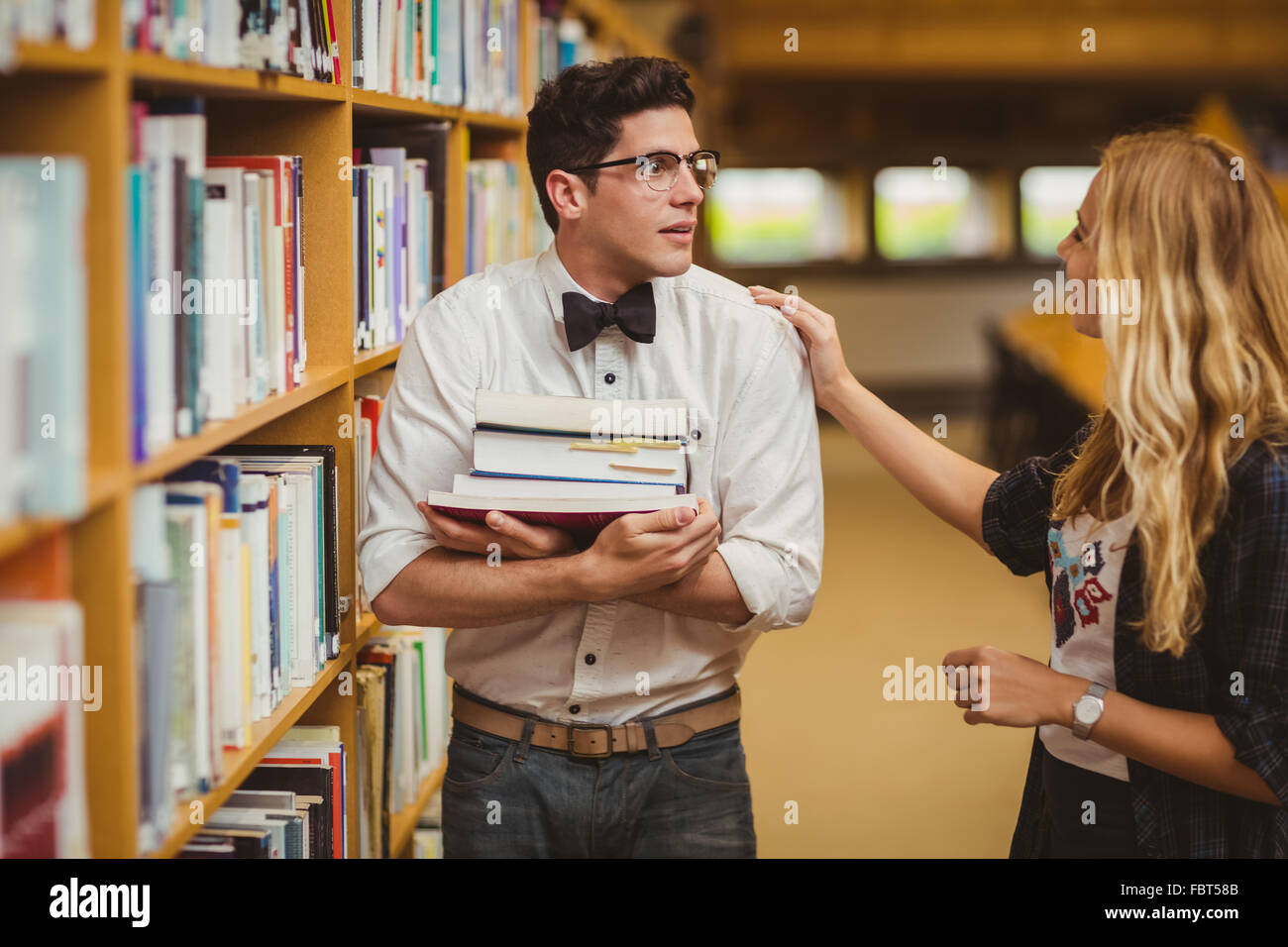 Nerd girl hi-res stock photography and images - Alamy