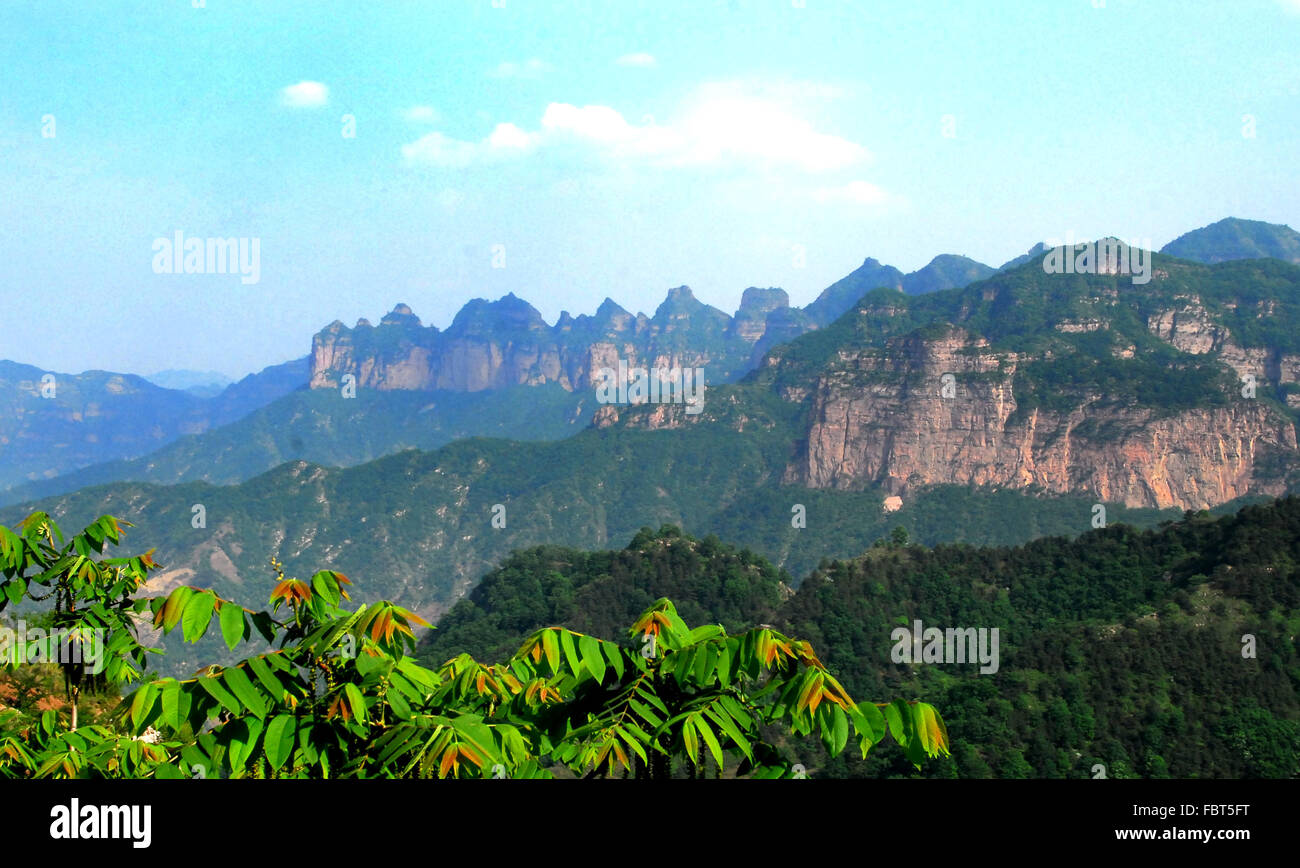 Taihang Mountains Hebei Province China Stock Photo - Alamy