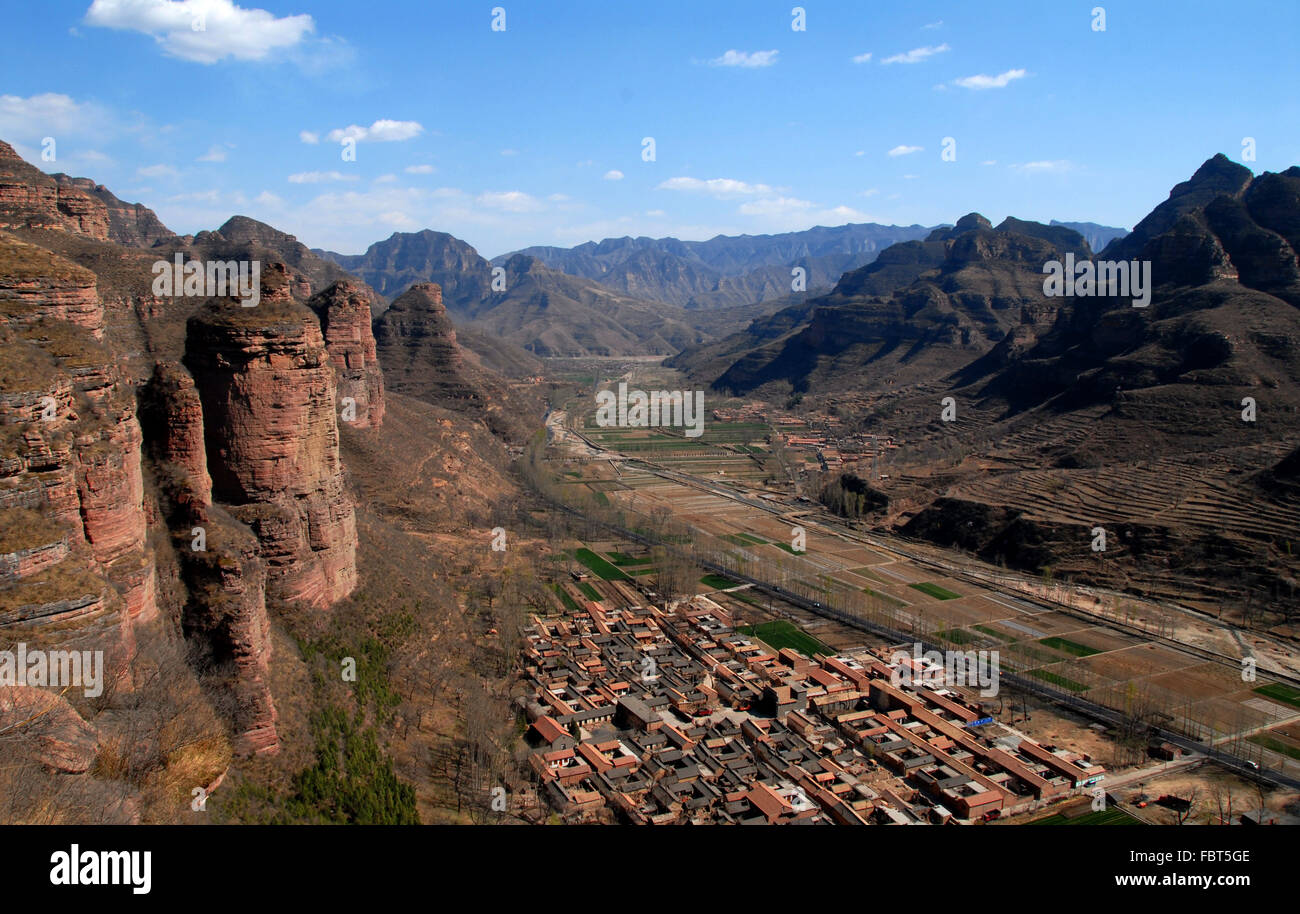 Taihang Mountains Hebei Province China Stock Photo - Alamy