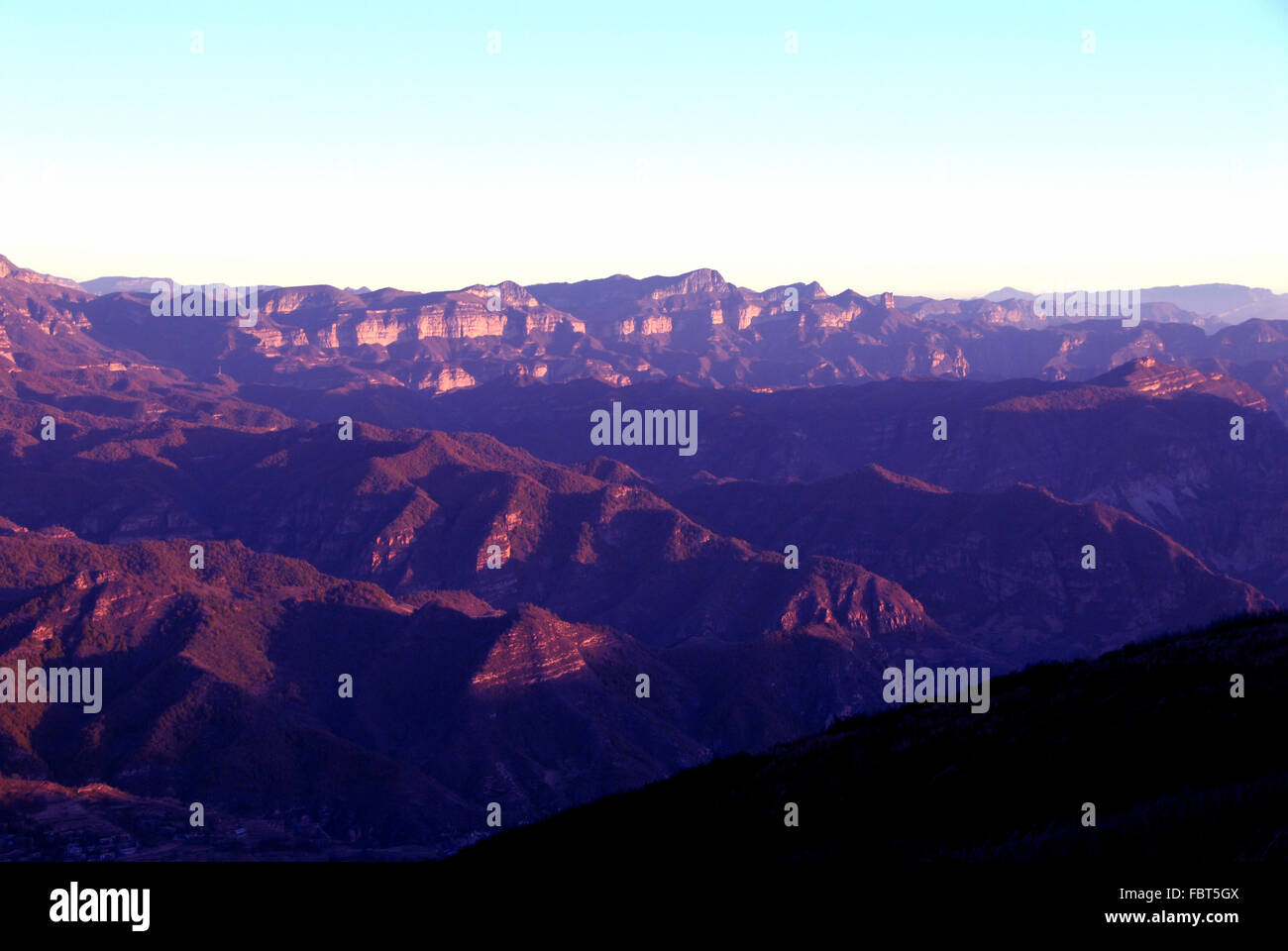 Taihang Mountains Hebei Province China Stock Photo - Alamy