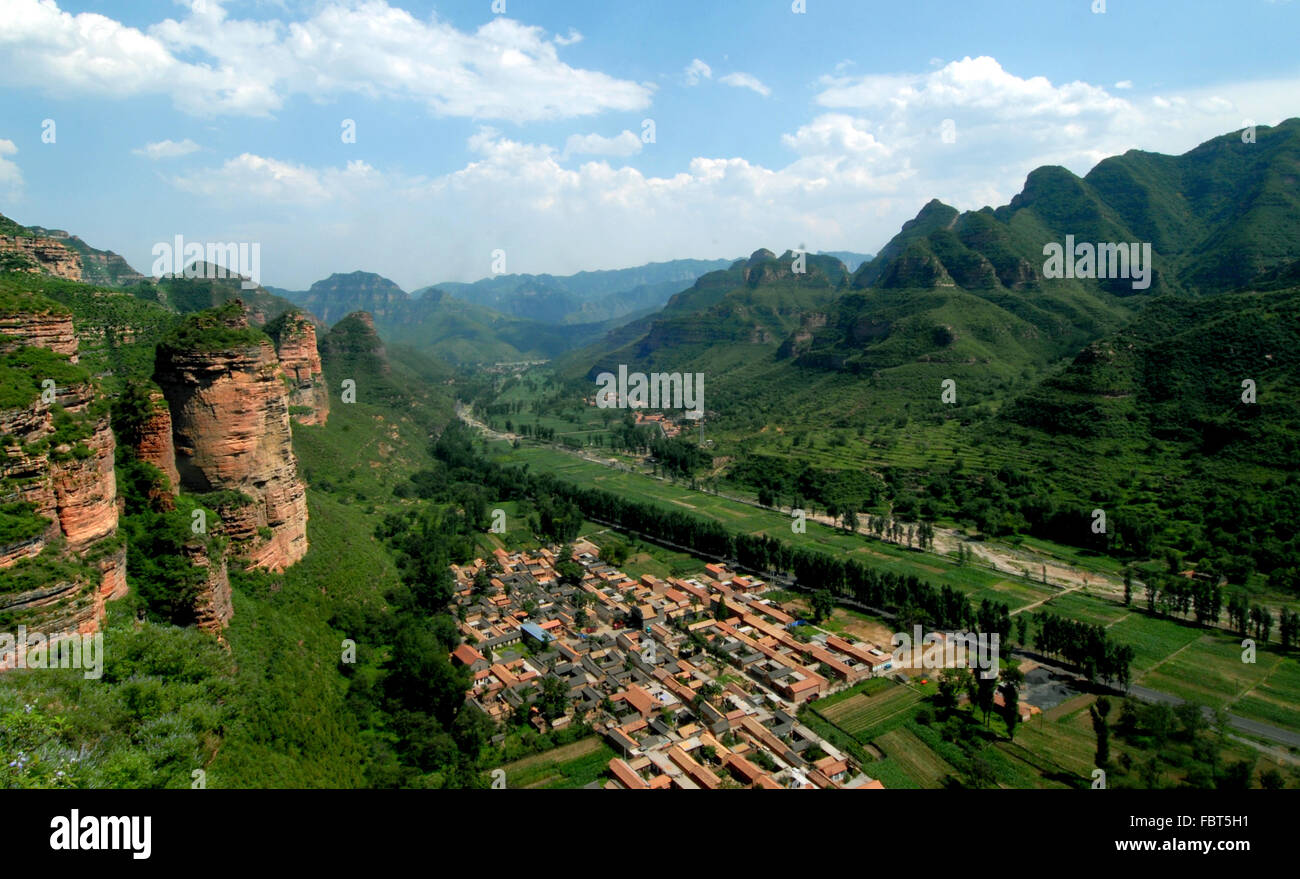 Taihang Mountains Hebei Province China Stock Photo - Alamy