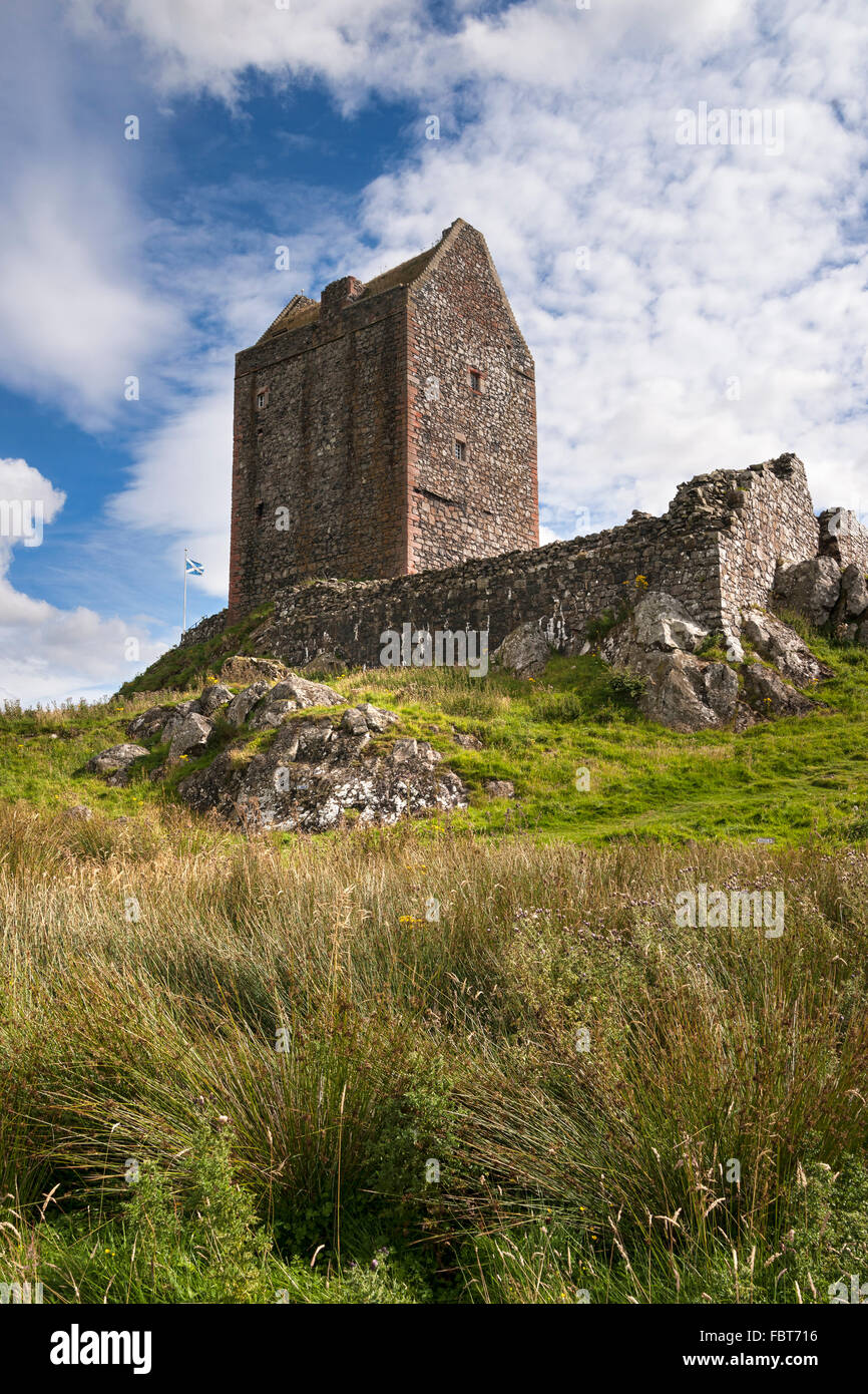 Smailholm Tower near Dryburgh, Scottish Borders Region, Scotland, UK ...