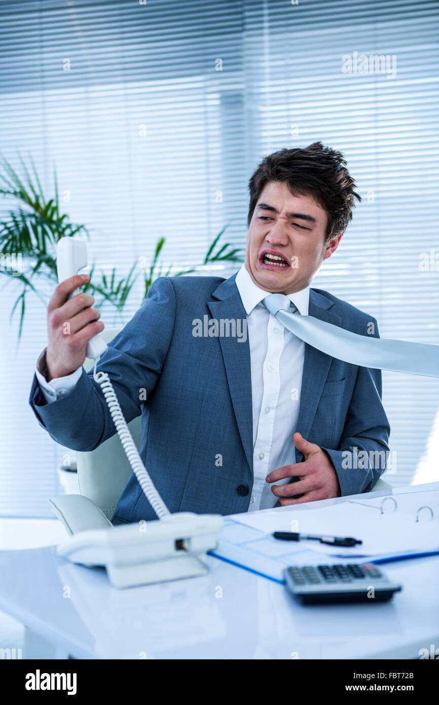 Angry japanese businessman hi-res stock photography and images - Alamy