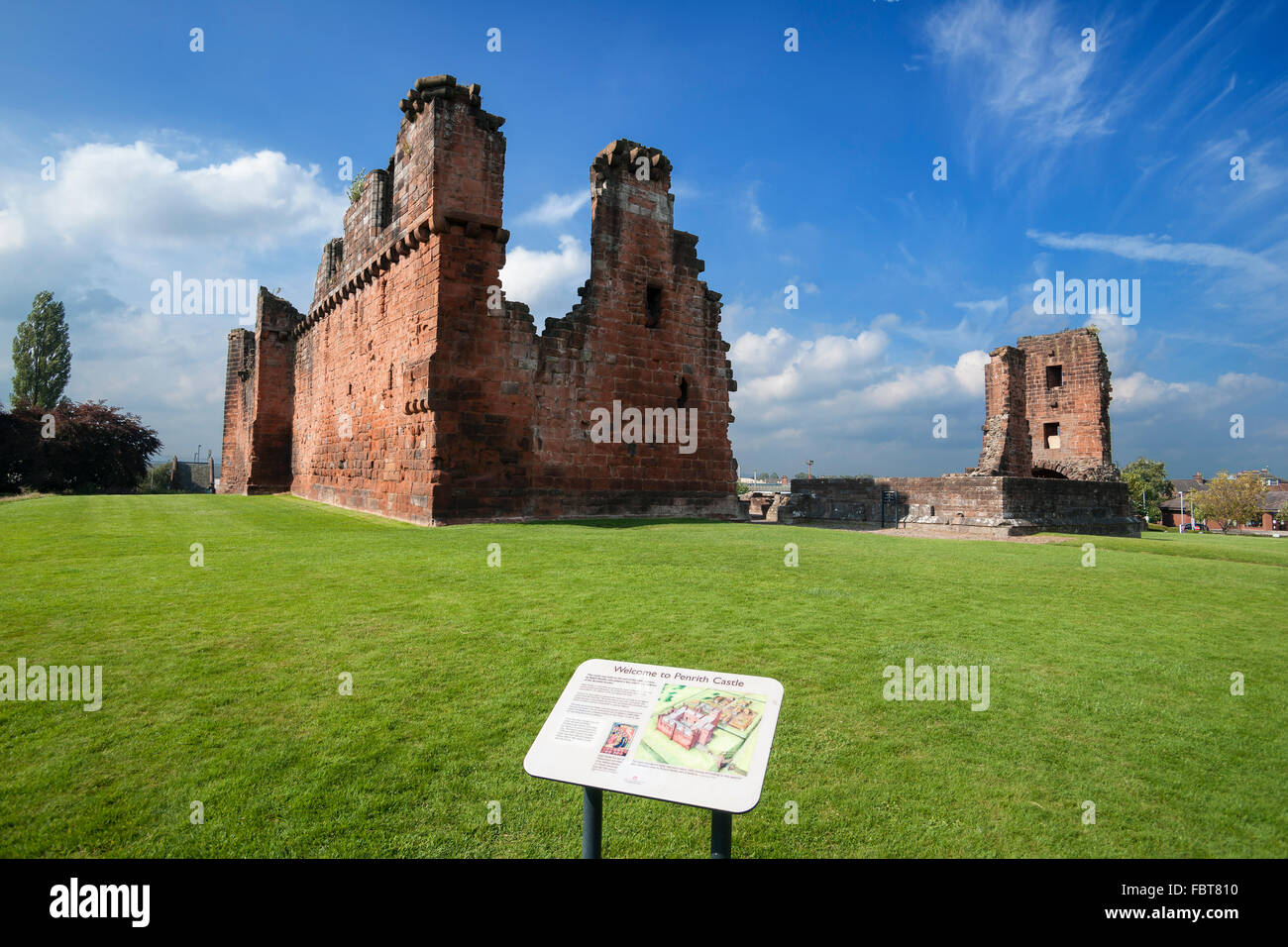 Penrith Castle, Cumbria, north England, UK Stock Photo - Alamy