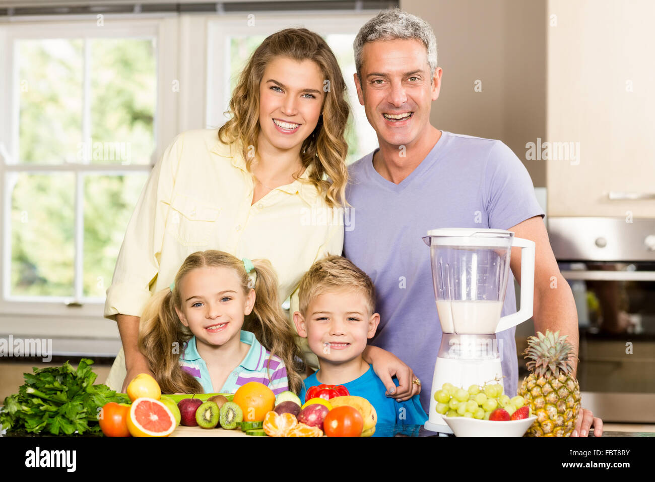 Healthy eating woman preparing family hi-res stock photography and ...