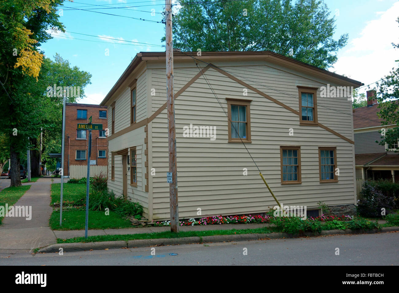 The Jost House c1790 in Sydney, Cape Breton, Canada Stock Photo - Alamy