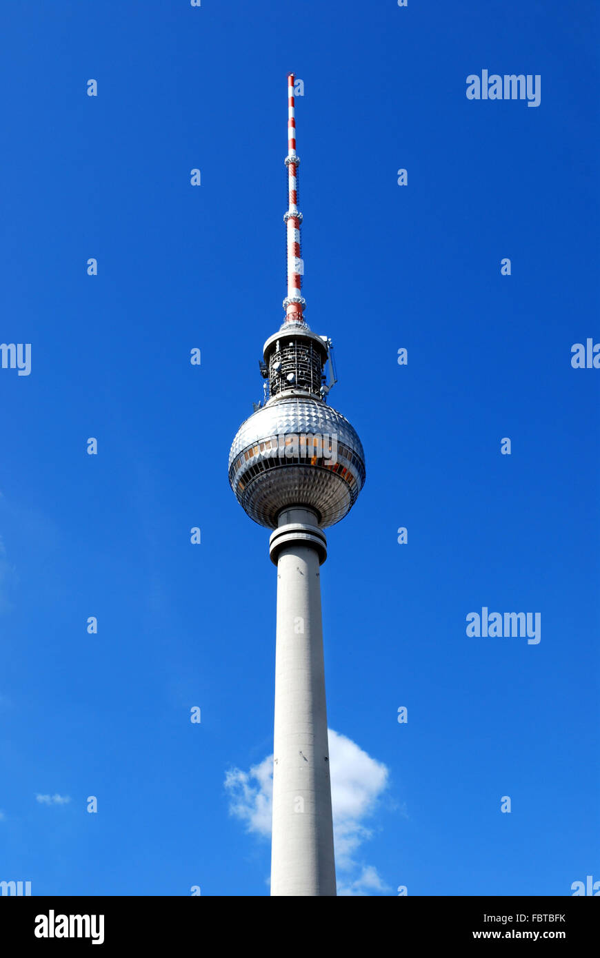 berlin alexanderplatz with ty tower Stock Photo - Alamy