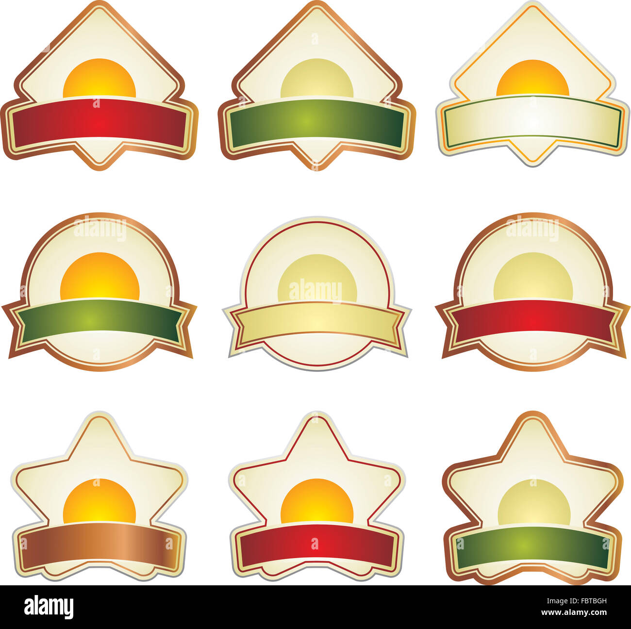 set of design elements Stock Photo - Alamy