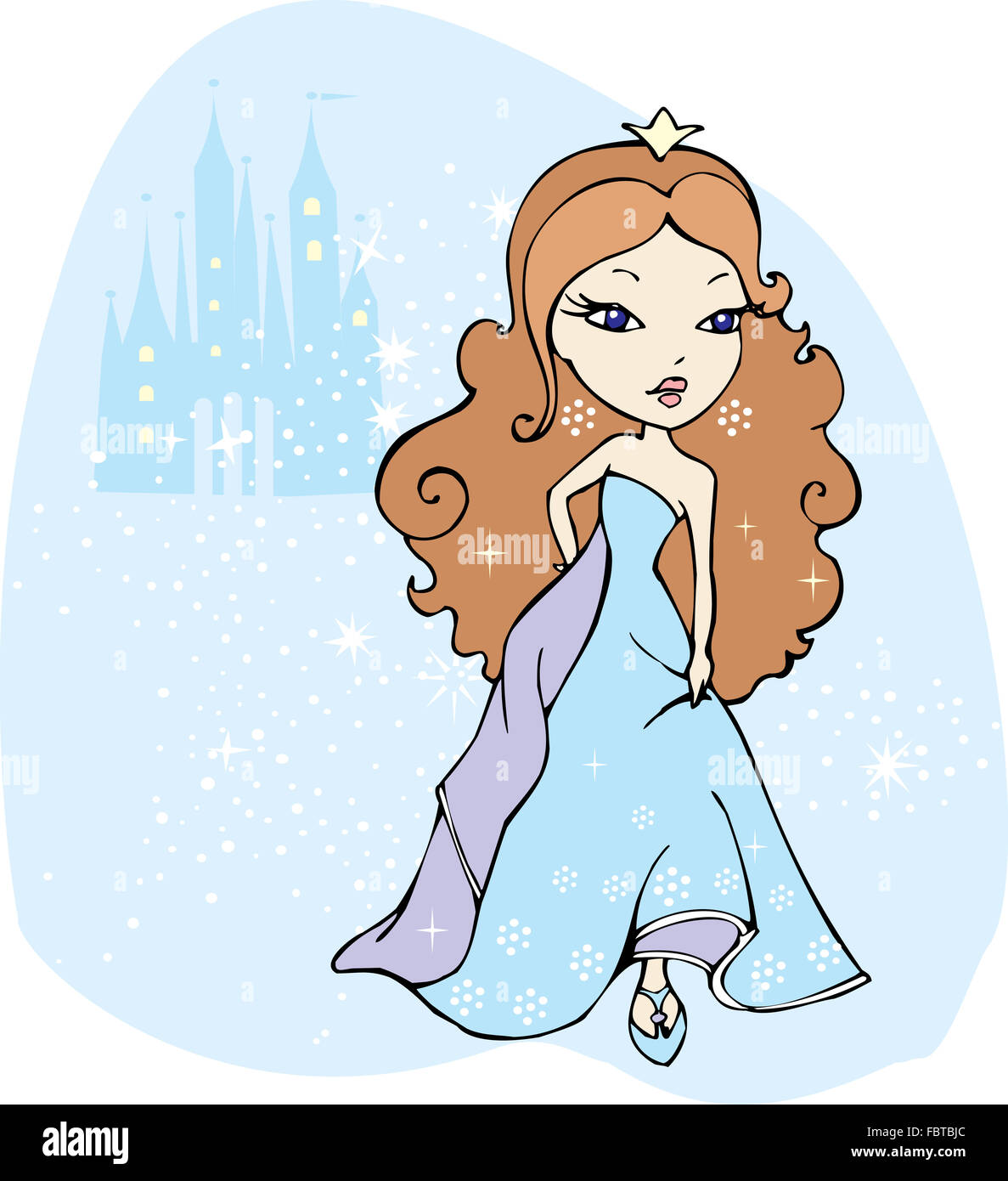 Beautiful princess hi-res stock photography and images - Alamy