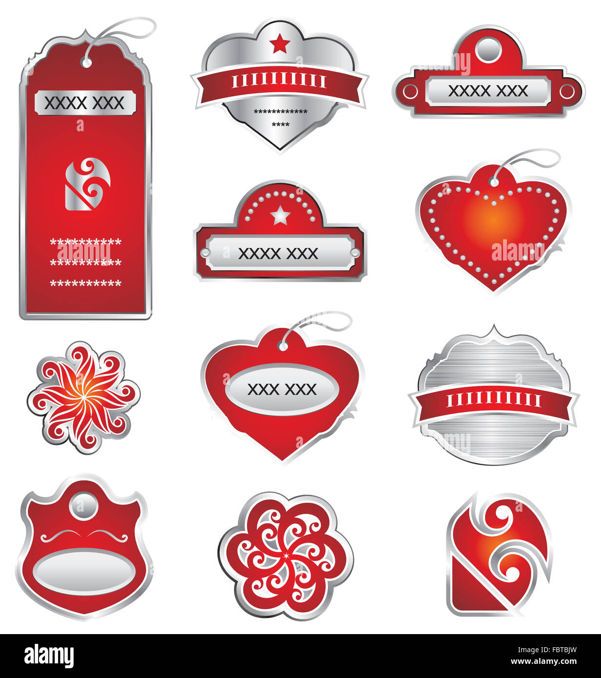 set of design elements Stock Photo - Alamy