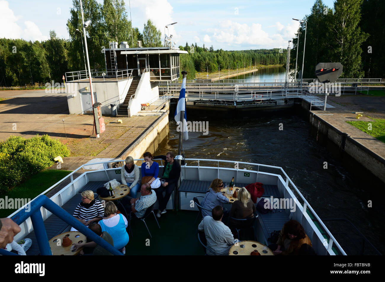 The Saimaa Canal is a transportation canal that connects lake Saimaa ...