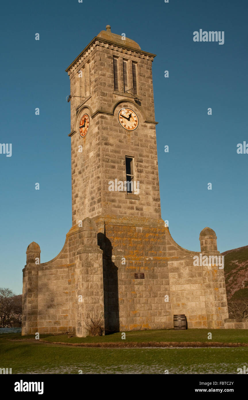 Scottish Memorial Clock Stock Photos & Scottish Memorial Clock Stock ...
