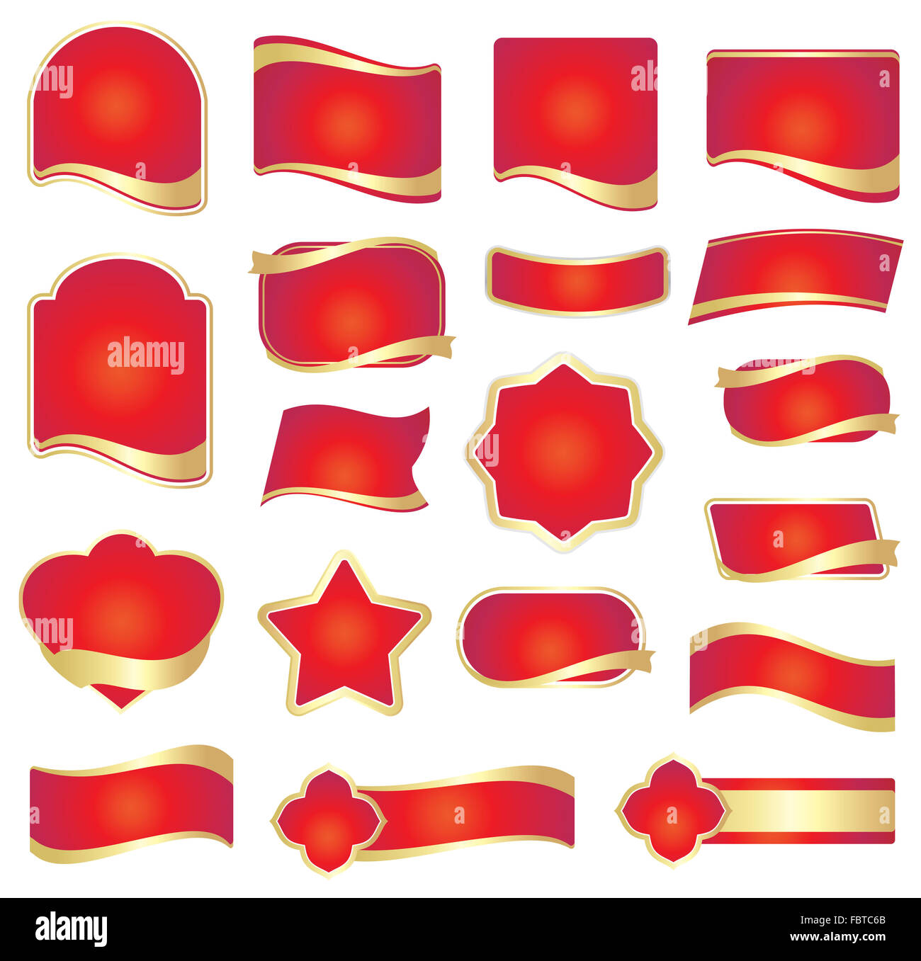 set of design elements Stock Photo - Alamy