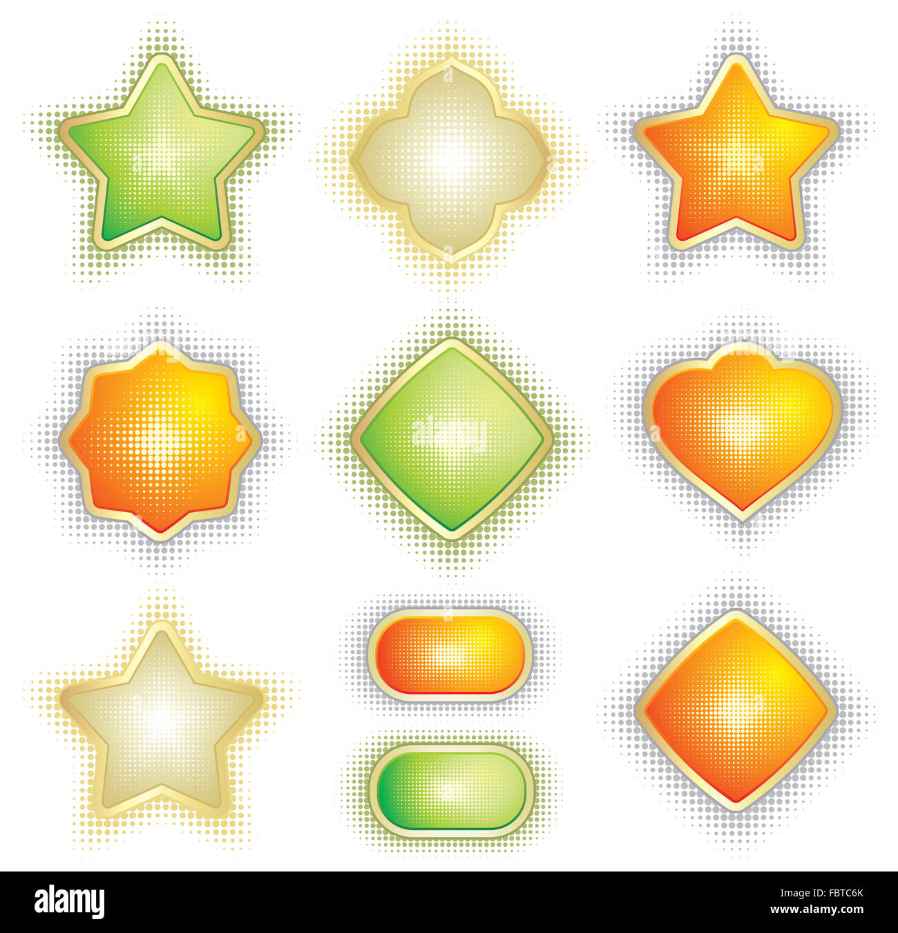 set of design elements Stock Photo - Alamy