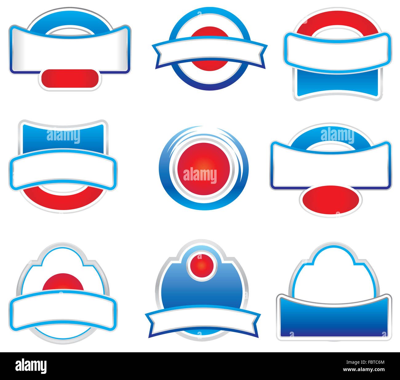 set of design elements Stock Photo - Alamy