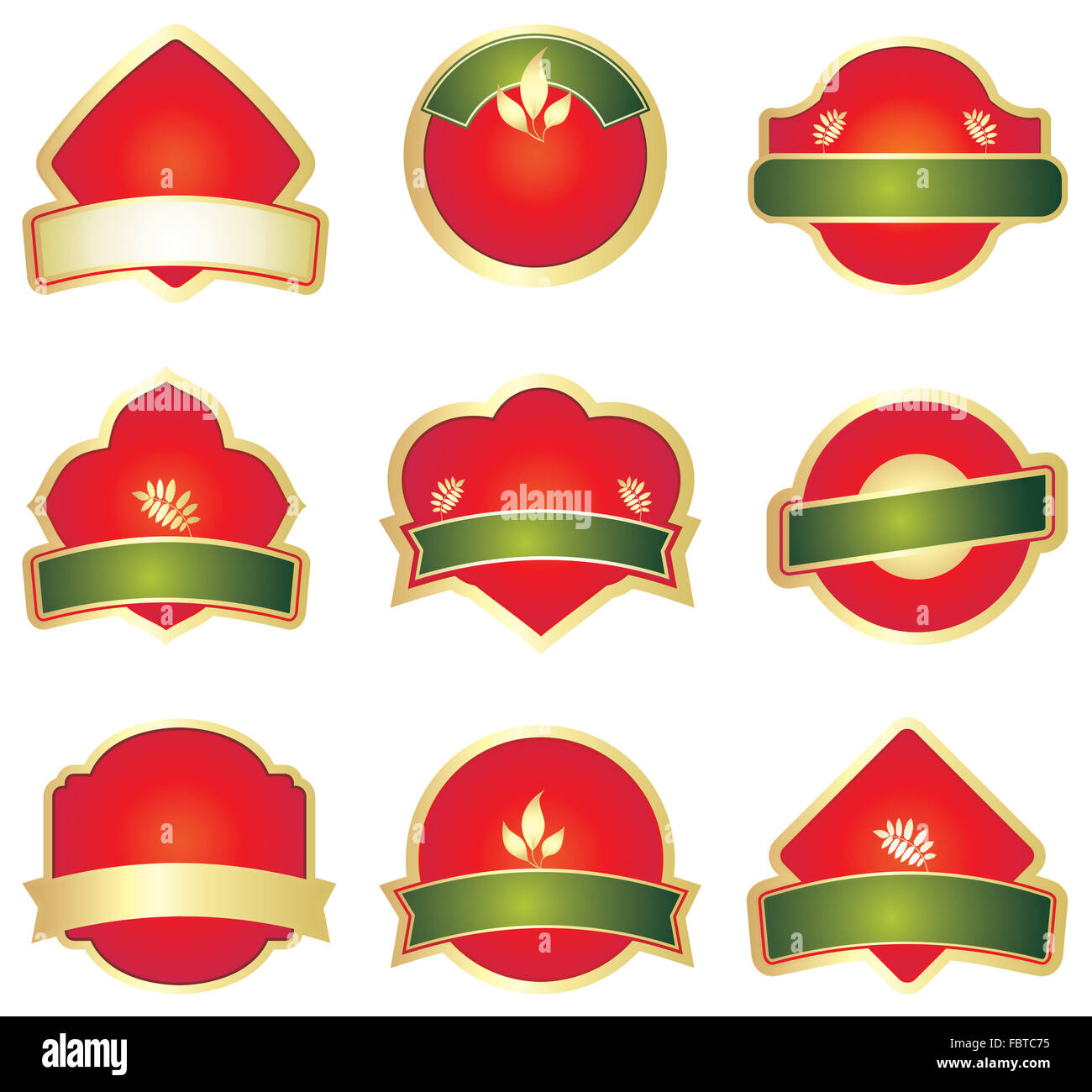 set of design elements Stock Photo - Alamy