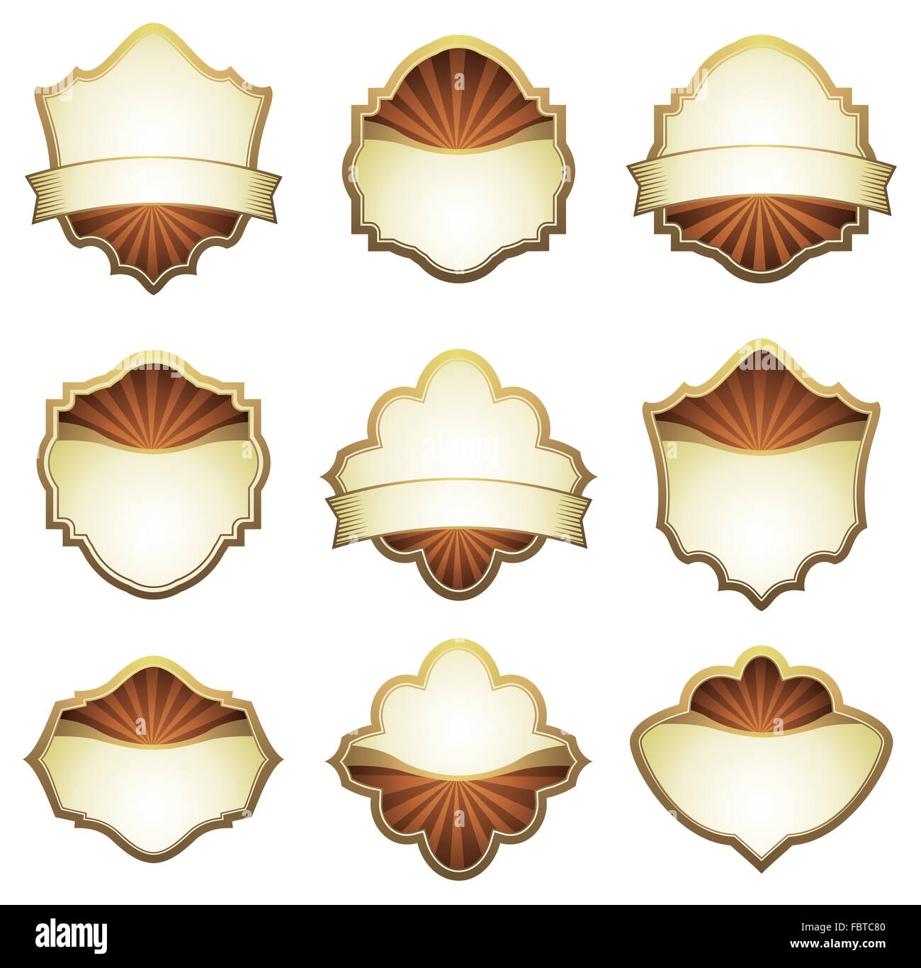 set of design elements Stock Photo - Alamy