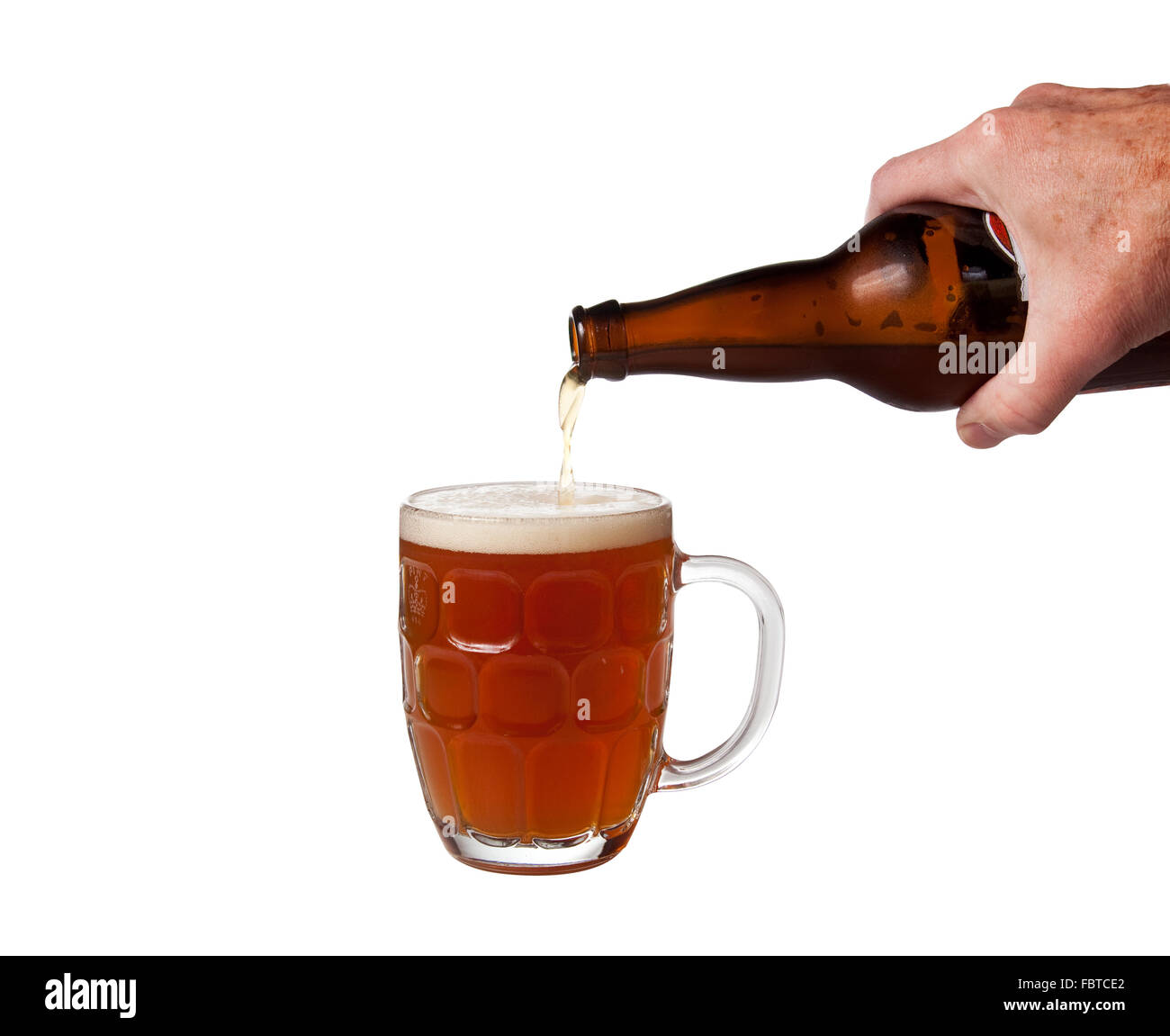 Golden brew foam bubbles Cut Out Stock Images & Pictures - Alamy