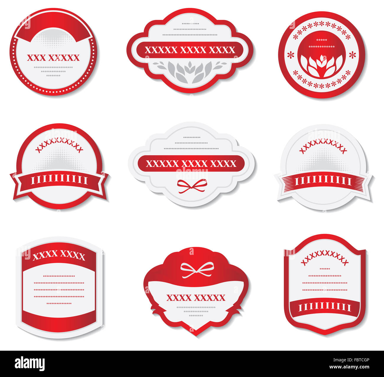 set of design elements Stock Photo - Alamy