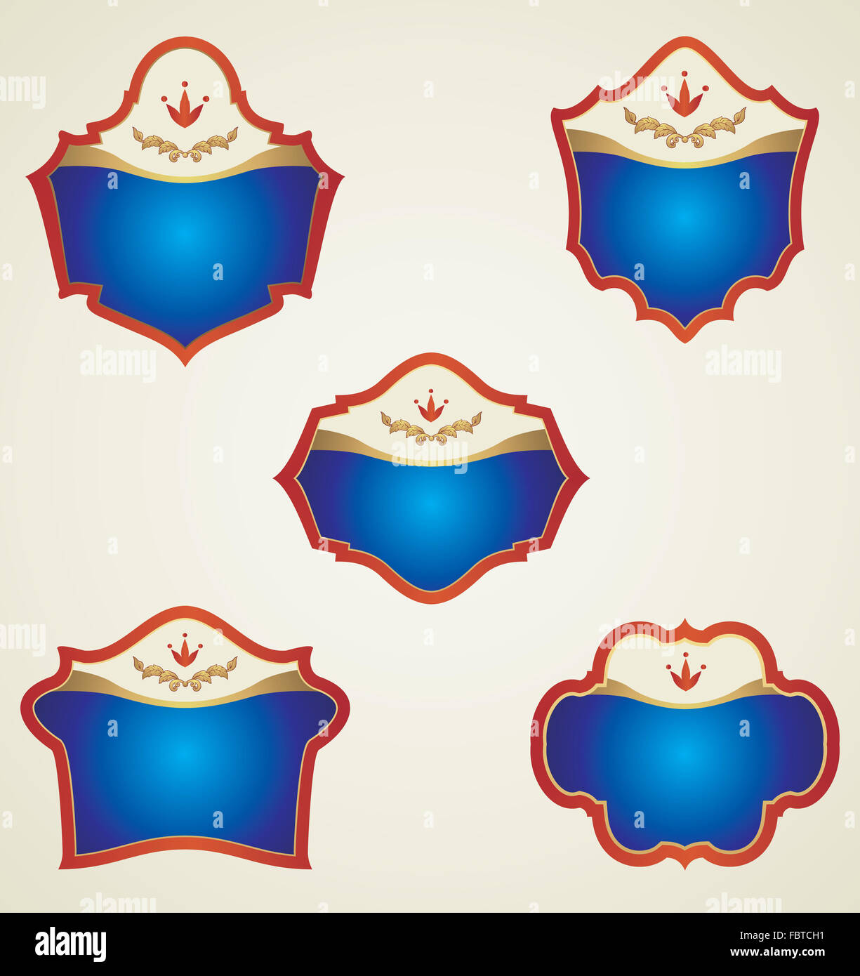 set of design elements Stock Photo - Alamy