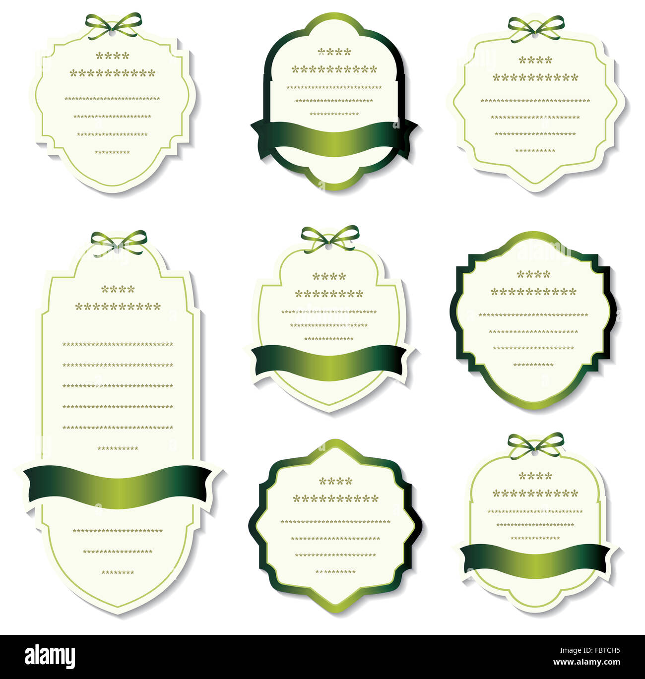 set of design elements Stock Photo - Alamy