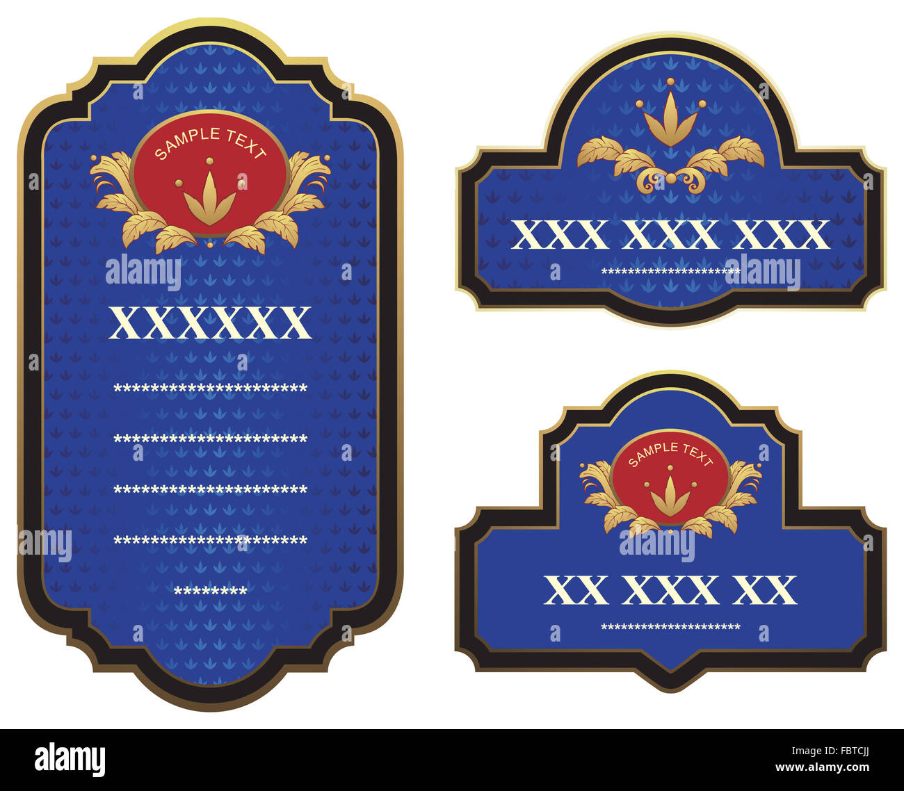 set of design elements Stock Photo - Alamy