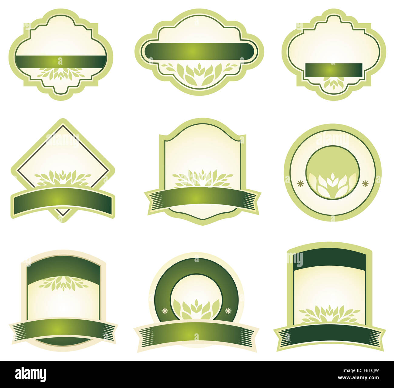 set of design elements Stock Photo - Alamy