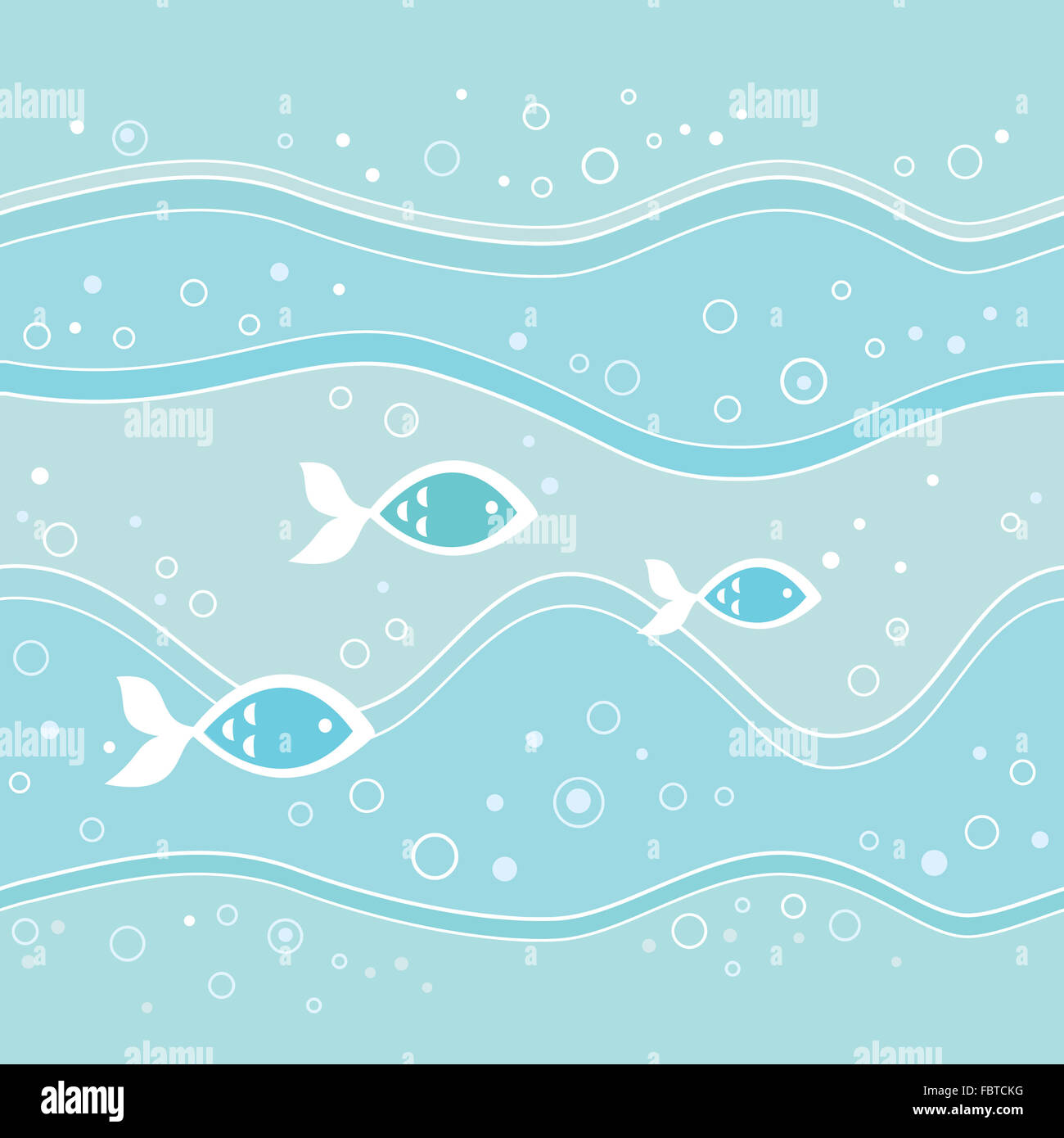 Family of fish illustration hi-res stock photography and images - Alamy