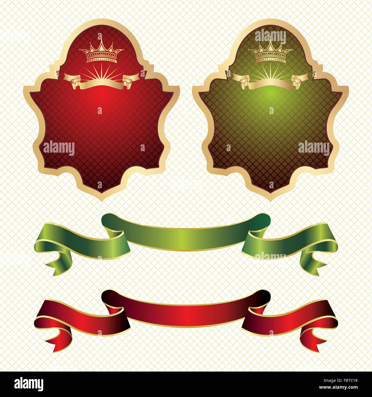 set of design elements Stock Photo - Alamy