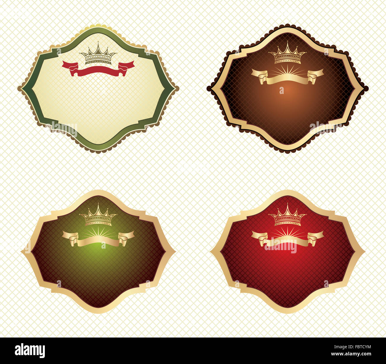 set of design elements Stock Photo - Alamy