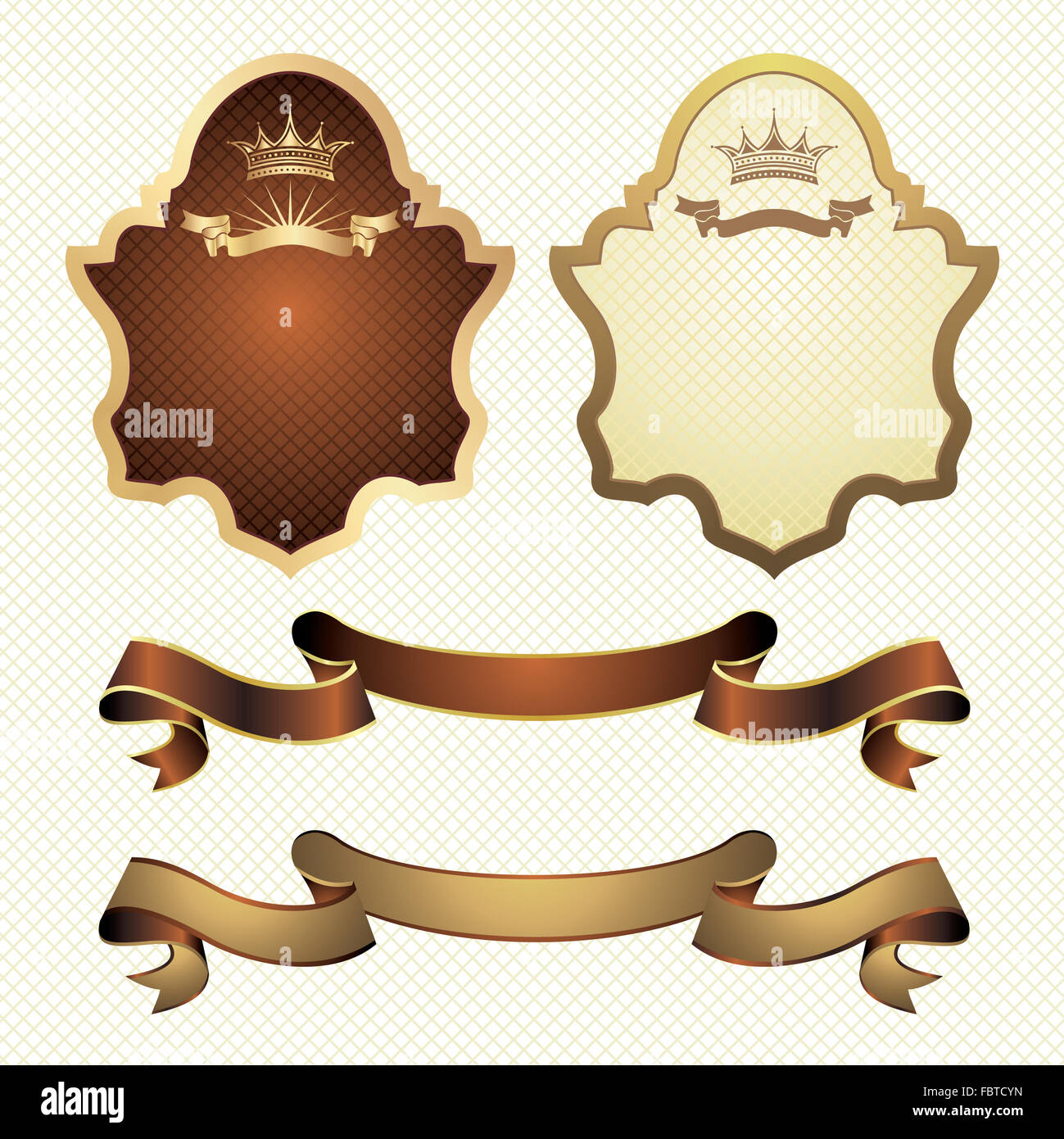 set of design elements Stock Photo - Alamy