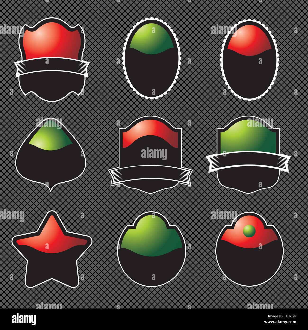 set of design elements Stock Photo - Alamy