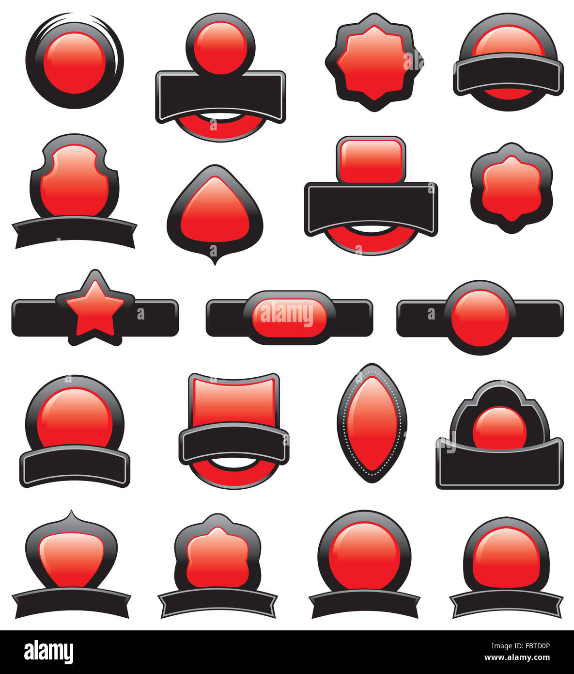 Set of design elements Stock Photo - Alamy