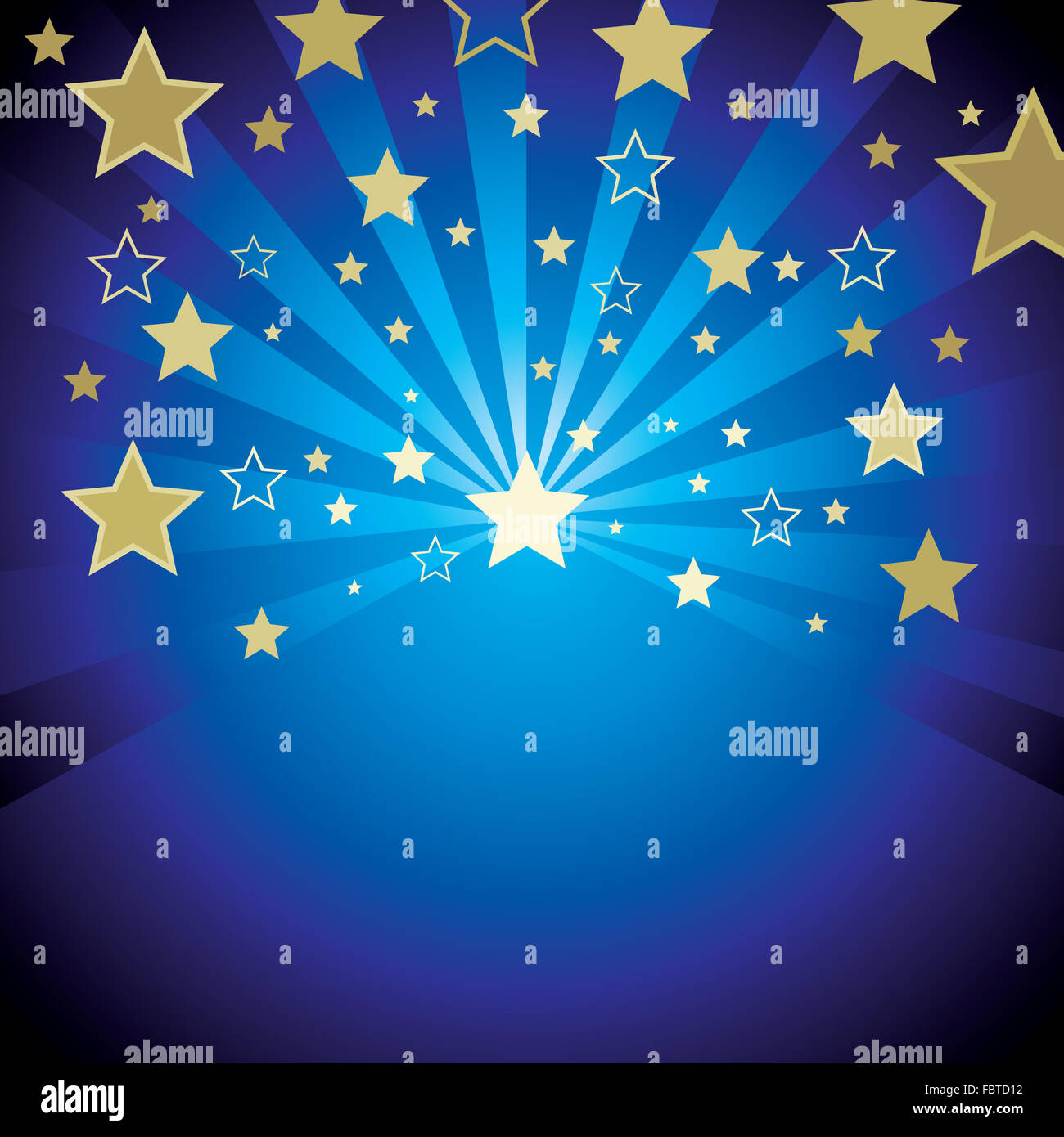 Background with stars Stock Photo - Alamy