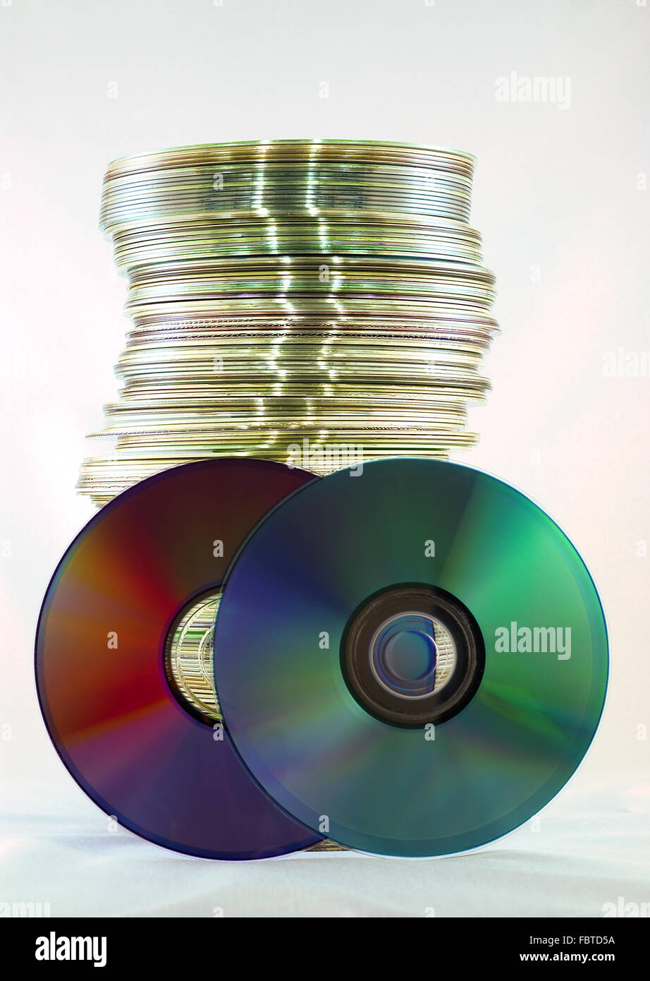 Cd roms pile hi-res stock photography and images - Alamy