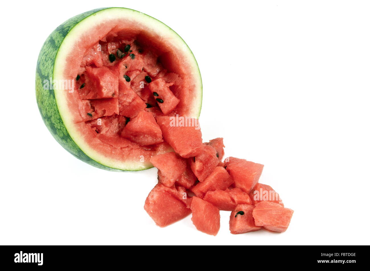 Watermelon sliced half hi-res stock photography and images - Alamy