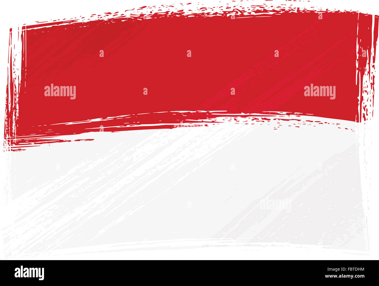 Indonesia monaco flag hi-res stock photography and images - Alamy