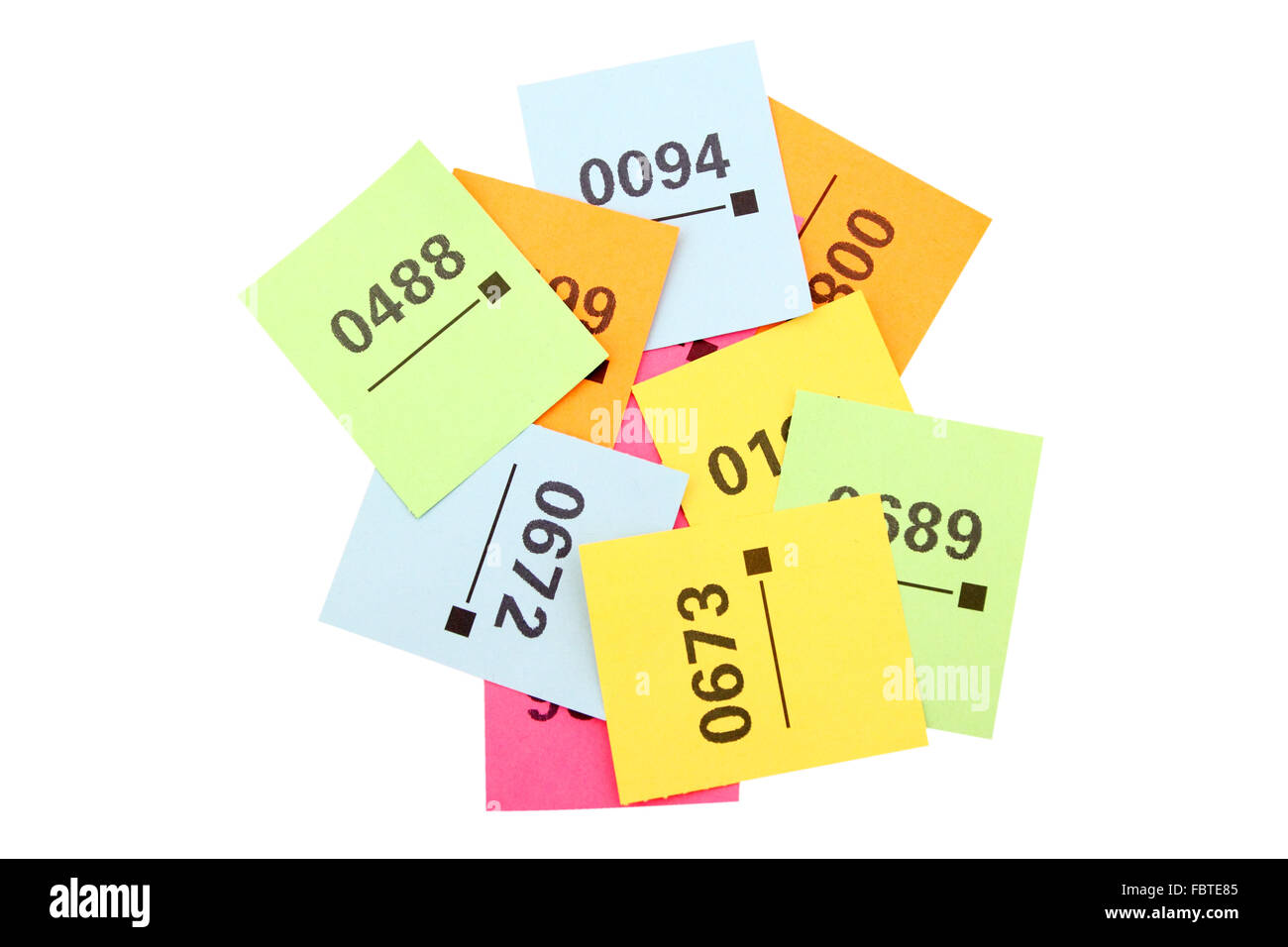 Raffle tickets hi-res stock photography and images - Alamy