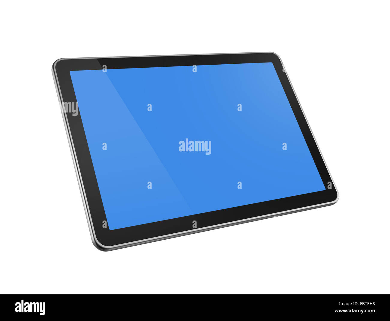 3D computer, TV screen Stock Photo - Alamy