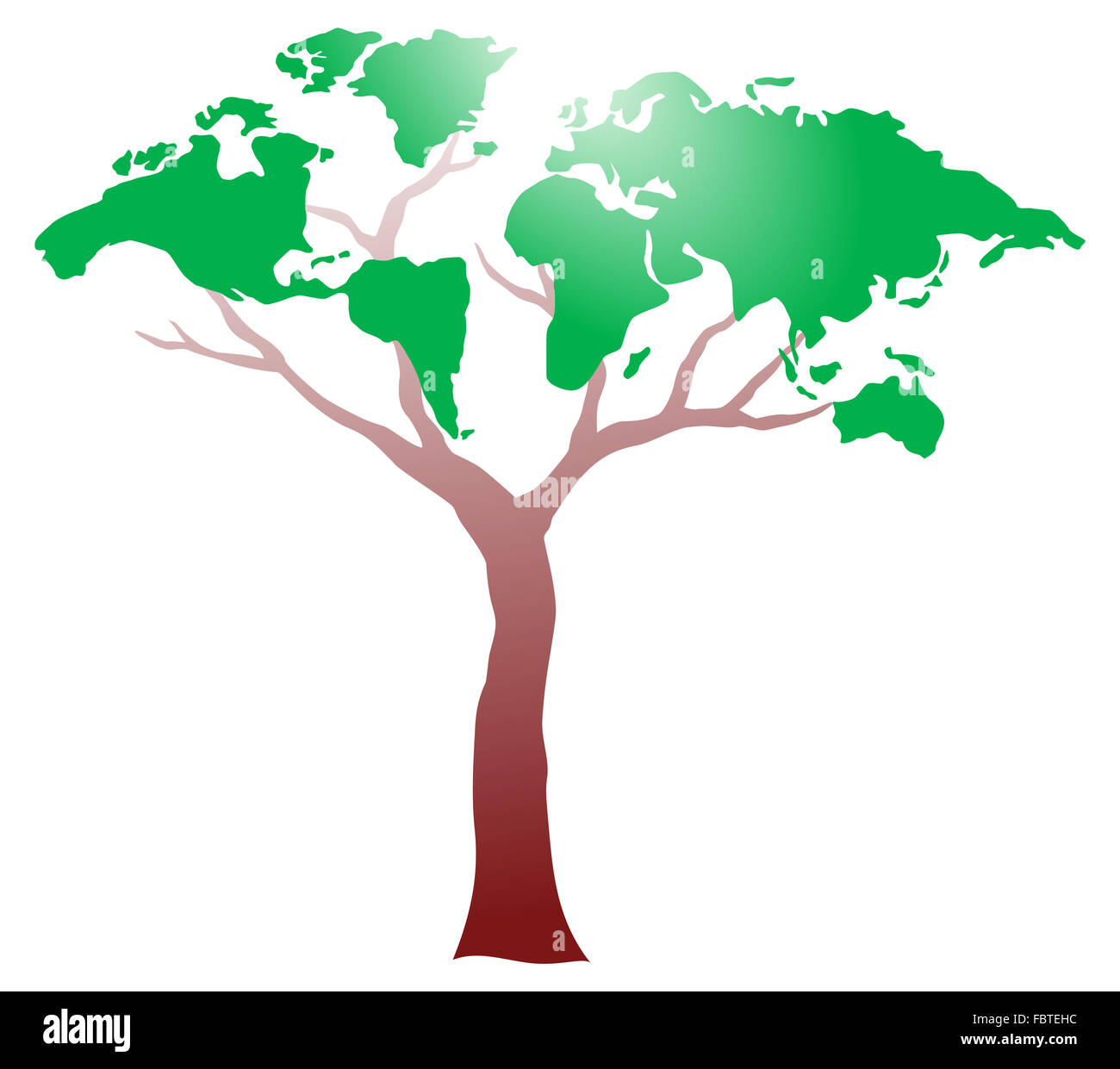 Worldmap silhouette hi-res stock photography and images - Alamy