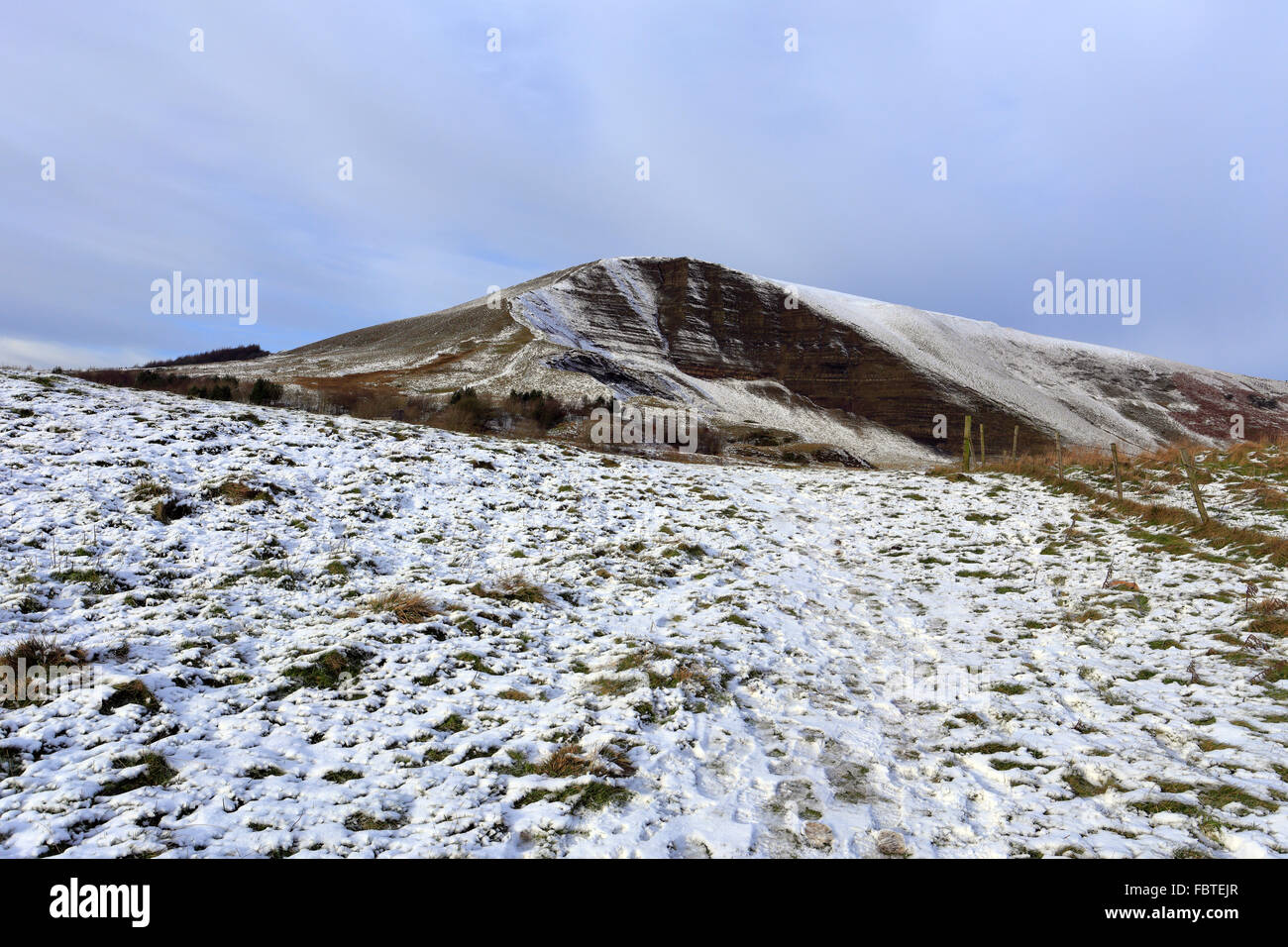 Mam tor winter winter hi-res stock photography and images - Alamy