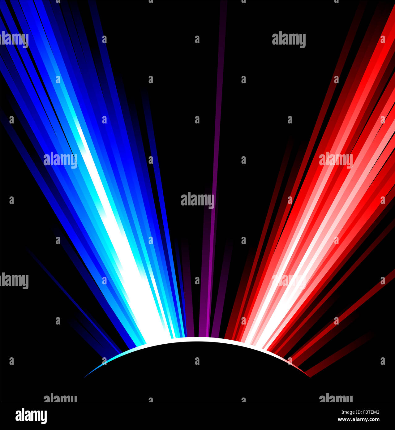 Light rays on black hi-res stock photography and images - Alamy