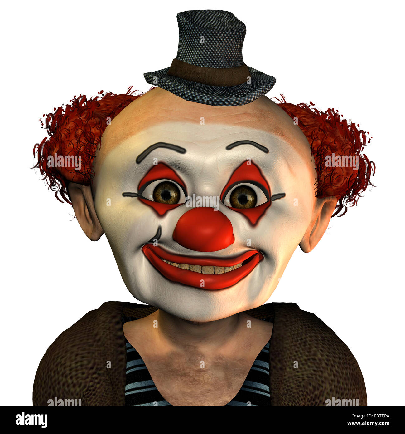 Clown laughing and pointing hi-res stock photography and images - Alamy