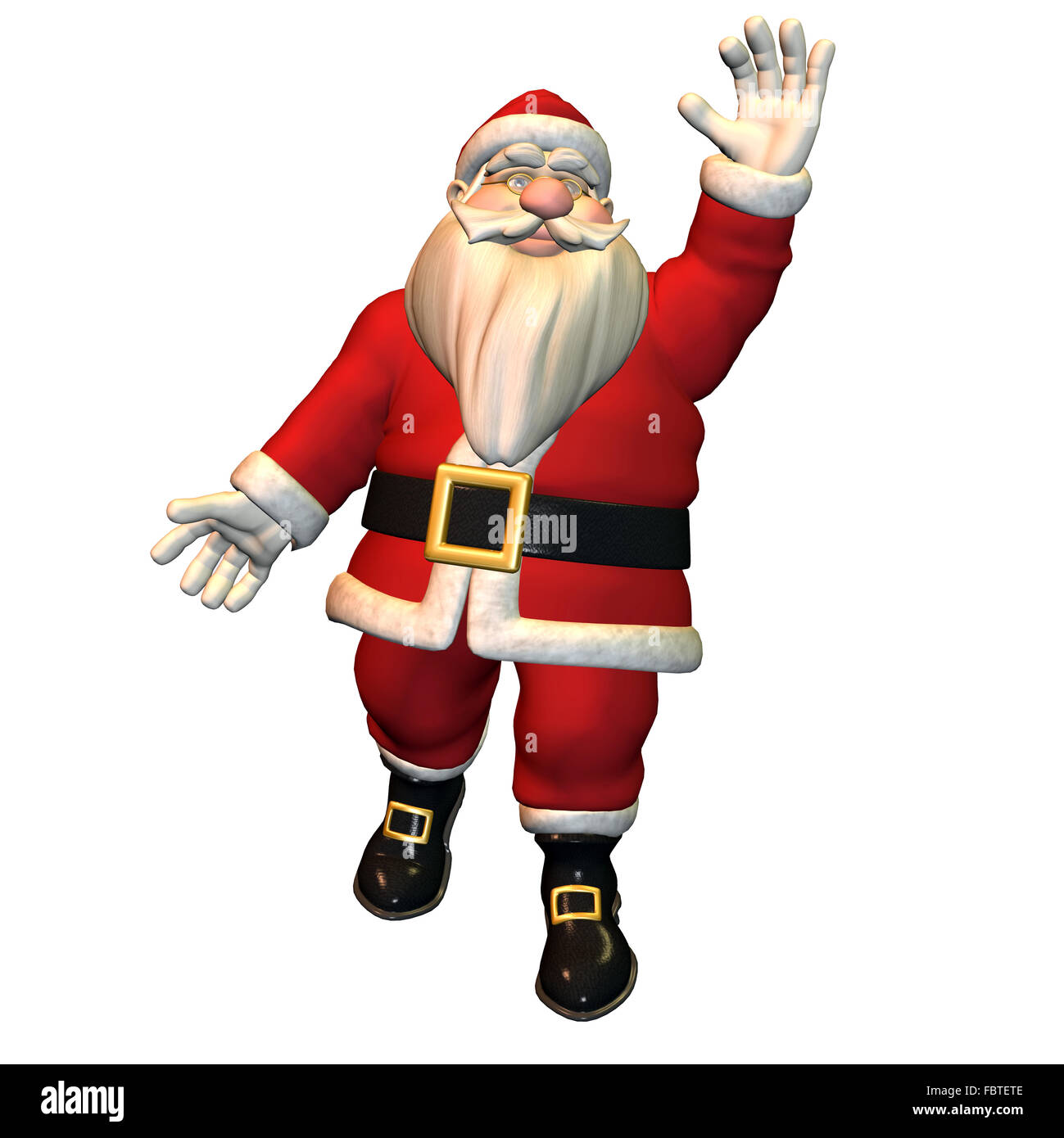 Hand santa claus in Cut Out Stock Images & Pictures - Alamy