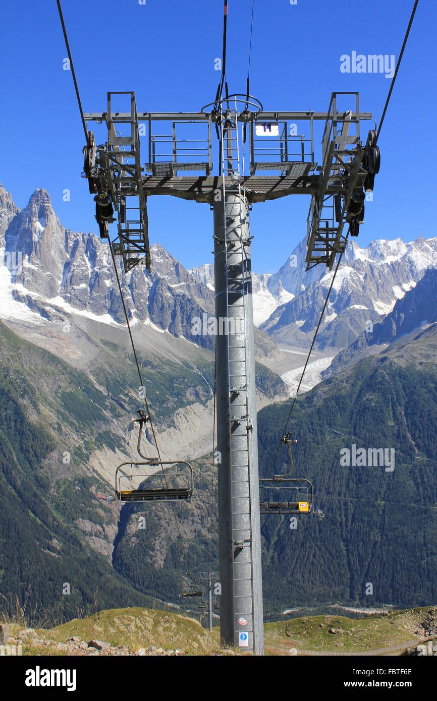People chair lift hi-res stock photography and images - Alamy
