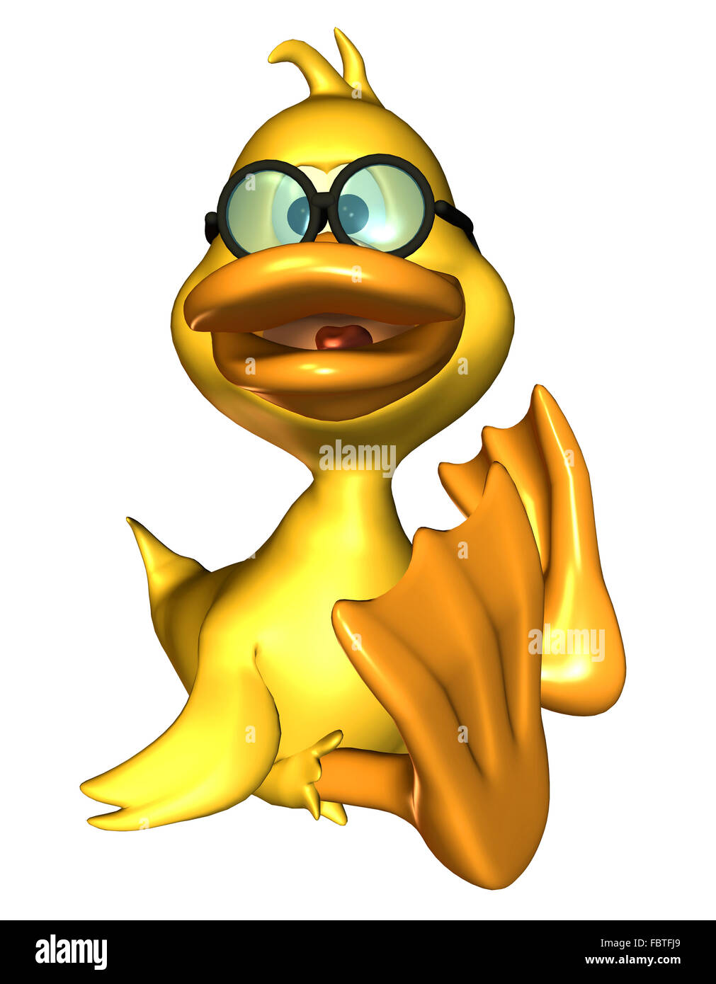 Cartoon illustration funny comic duck hi-res stock photography and ...