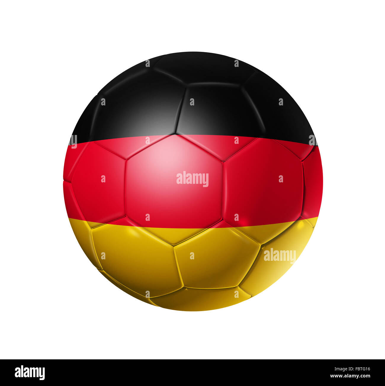 Soccer football ball with Germany flag Stock Photo - Alamy