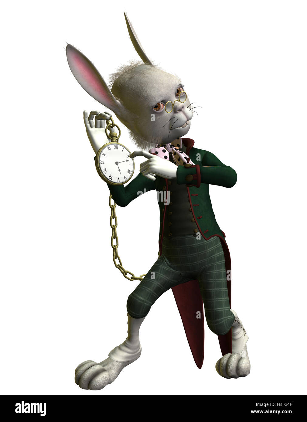 Rabbit clock hi-res stock photography and images - Alamy