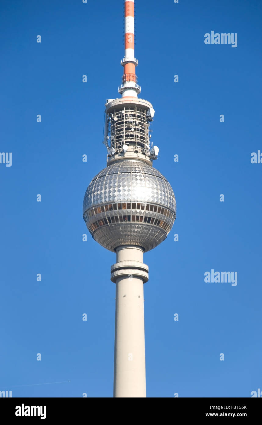 berlin television tower Stock Photo - Alamy